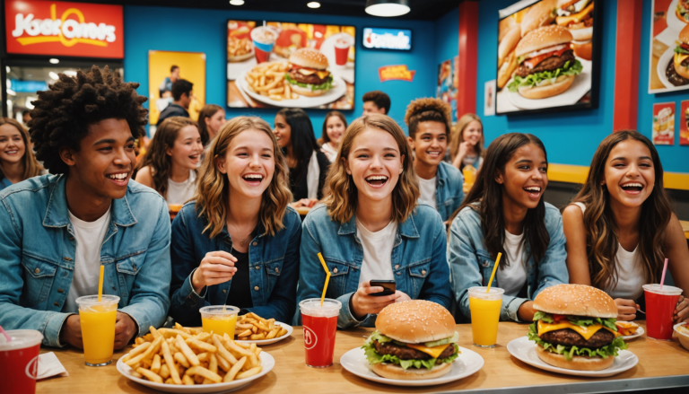Fast-food : une génération à croquer
